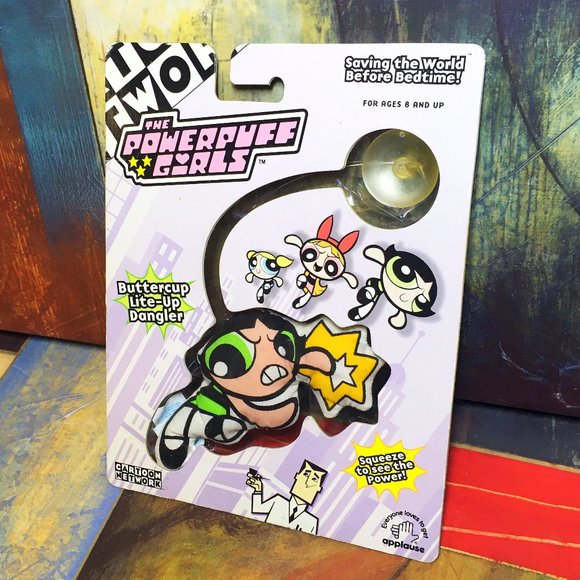 Warner Bros. | Toys | Vintage 200 Powerpuff Girls Window Mirror Dangler ...